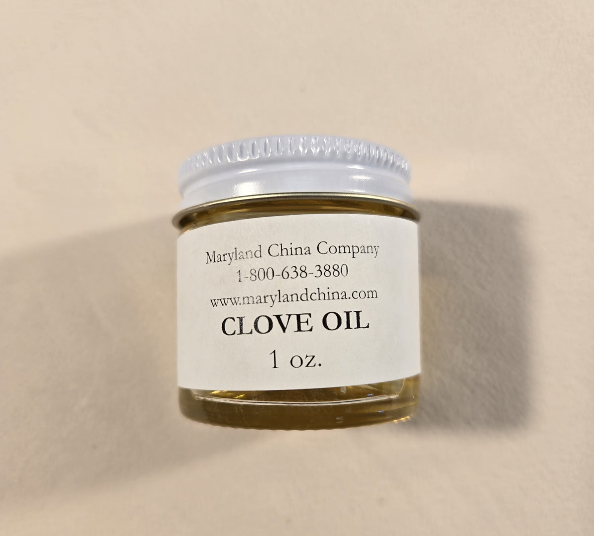 Clove Oil, 1 oz. — Maryland China