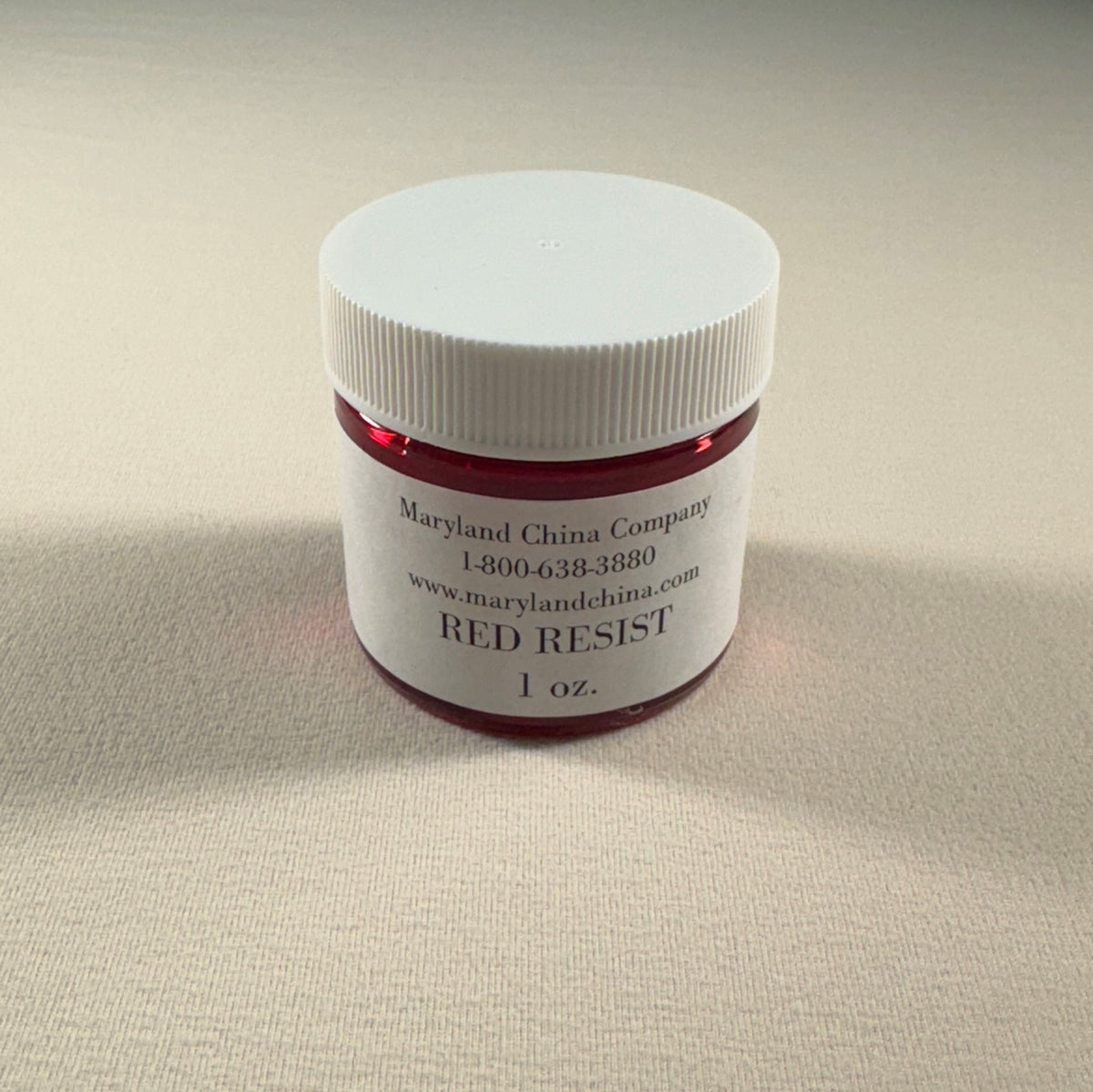 Red Resist Coating, 1 oz — Maryland China