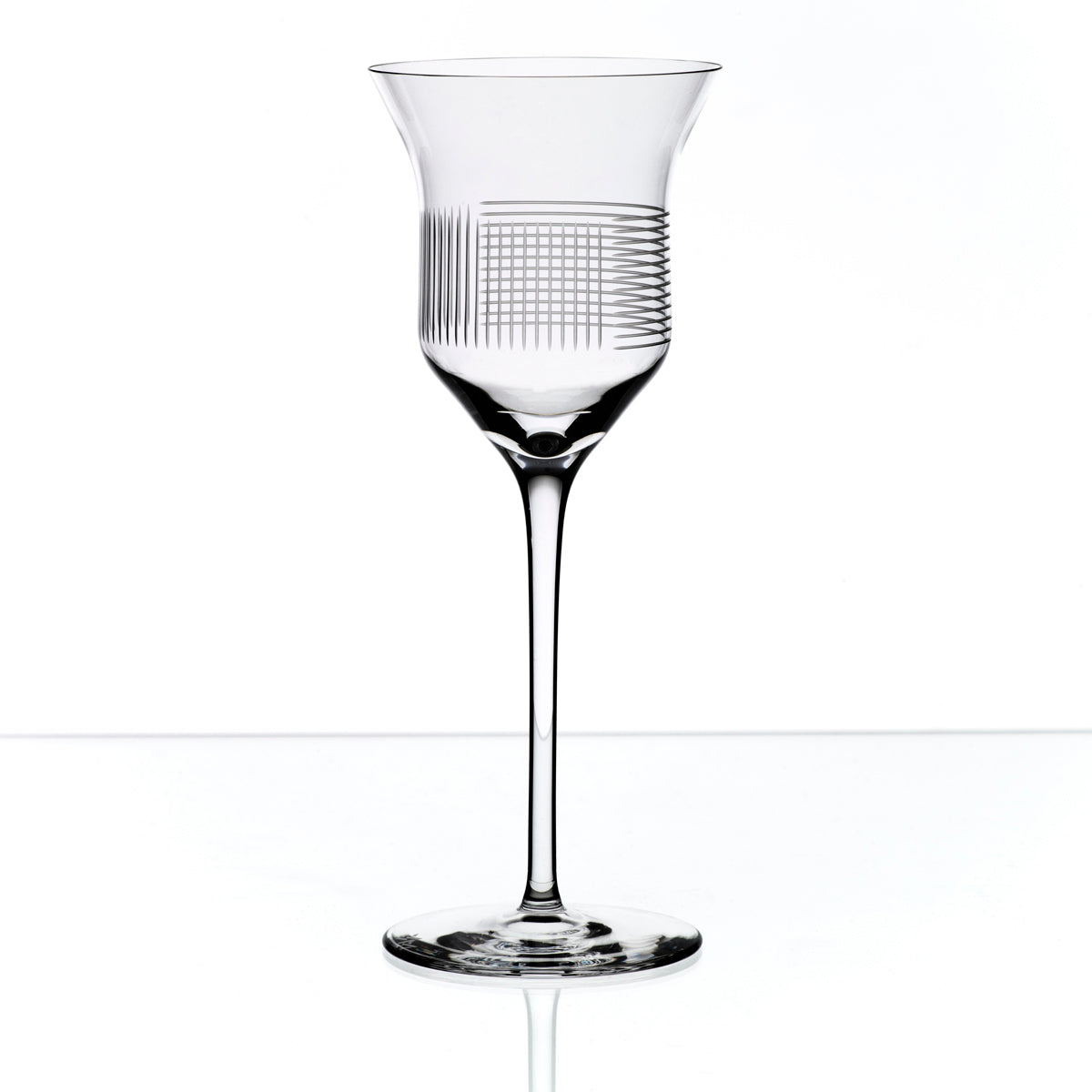 BOMMA Lines Collection Crystal 8oz Red Wine Glass - Set of 2 — Maryland ...