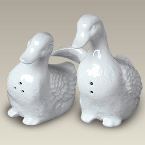 Hugging Ducks Salt and Pepper Shakers — Maryland China
