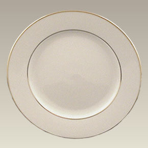 8.25" Gold Banded Rim Plate — Maryland China