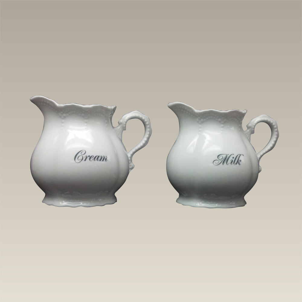 Milk & Cream Pitcher Set — Maryland China