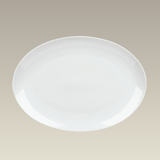 Coupe Shape Platter, 14.25", SELECTED SECONDS — Maryland China