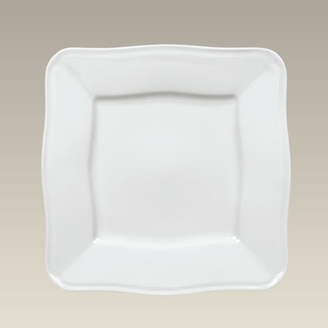 10.5" Square Plate with Scrolled Edge, SELECTED SECONDS — Maryland China
