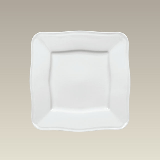8.5" Square Plate with Scrolled Edge — Maryland China