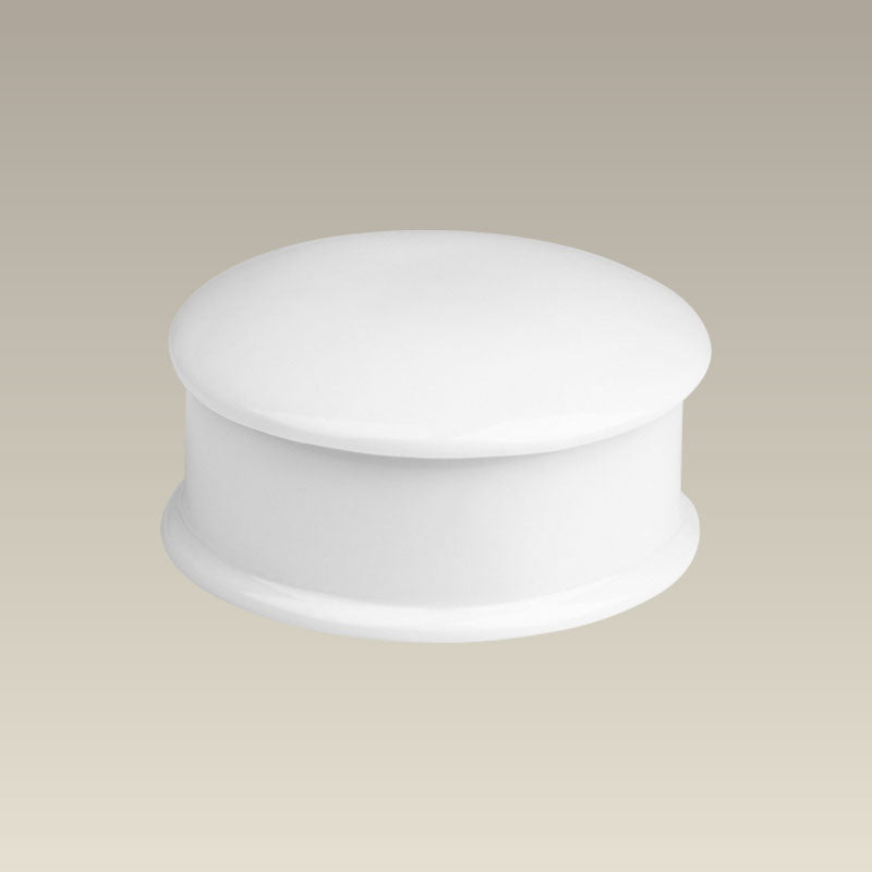 White Round Box, 3.75" — Maryland China